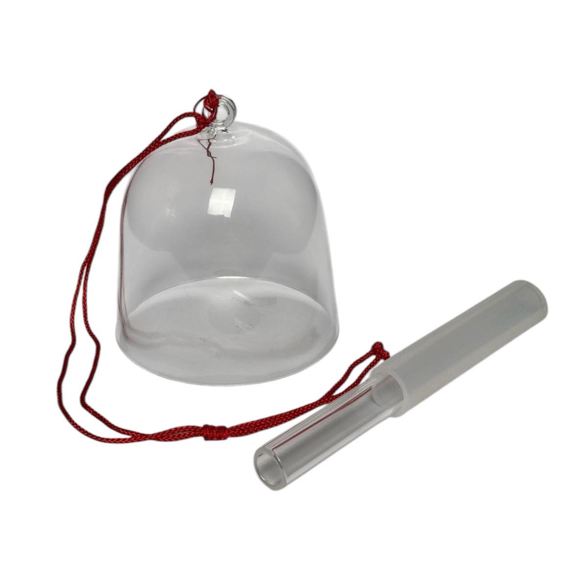 Clear Crystal Singing Bell 10 cm - 432 HZ- Note F | Evolve Yourself UK